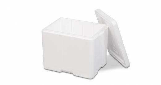 E-handelskasse i flamingo 350x250x277mm model stor uden låg