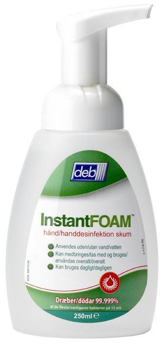 Køb InstantFOAM Complete hånddesinfektion med pumpe 250 ml
