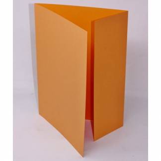 Karton mappe 103 med 1 klap Folio 250g orange