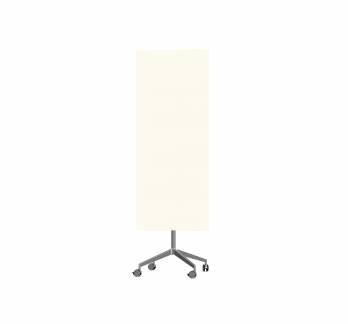 Lintex Mood Silk Mobile glastavle 65x195cm Pale, råhvid
